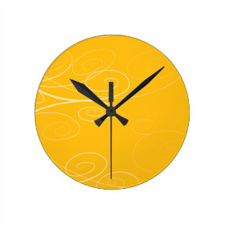 Swirling Clocks, Swirling Wall Clock Designs