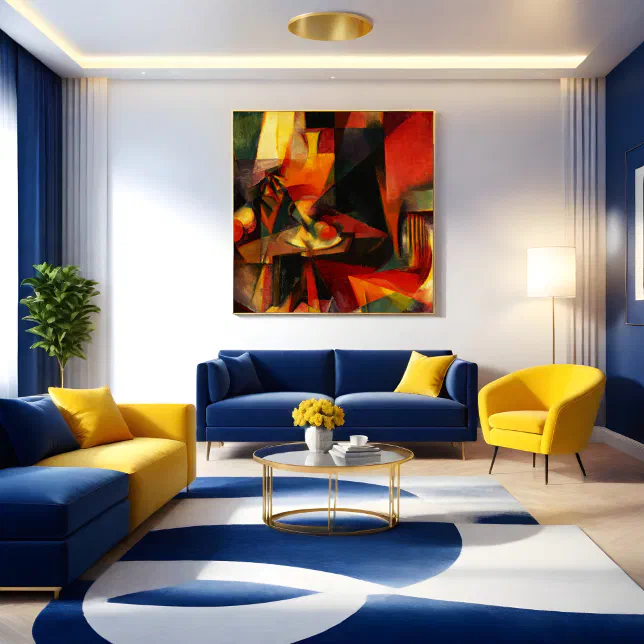 Synchromy No. 3, Stanton Wright (1917) Poster | Zazzle