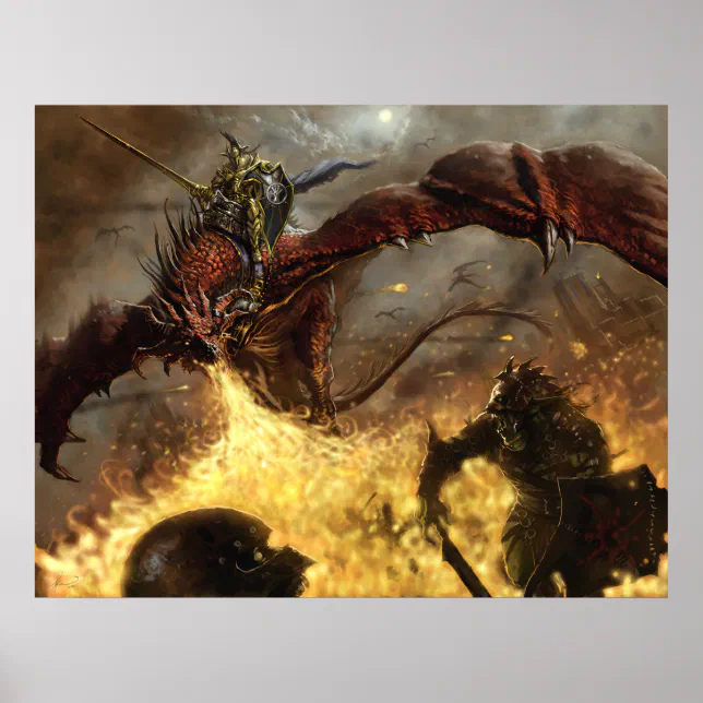 Syndicate Dragon Knight Poster | Zazzle
