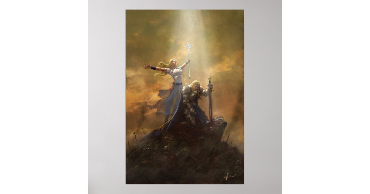 Syndicate Healer & Knight Poster | Zazzle