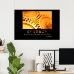 Synergy Poster | Zazzle