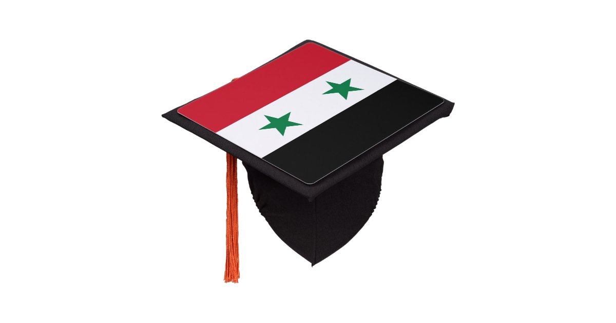 Syria Flag Graduation Cap Topper | Zazzle