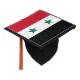 Syria Flag Graduation Cap Topper | Zazzle