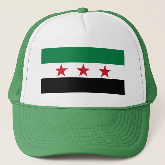 syria opposition trucker hat | Zazzle