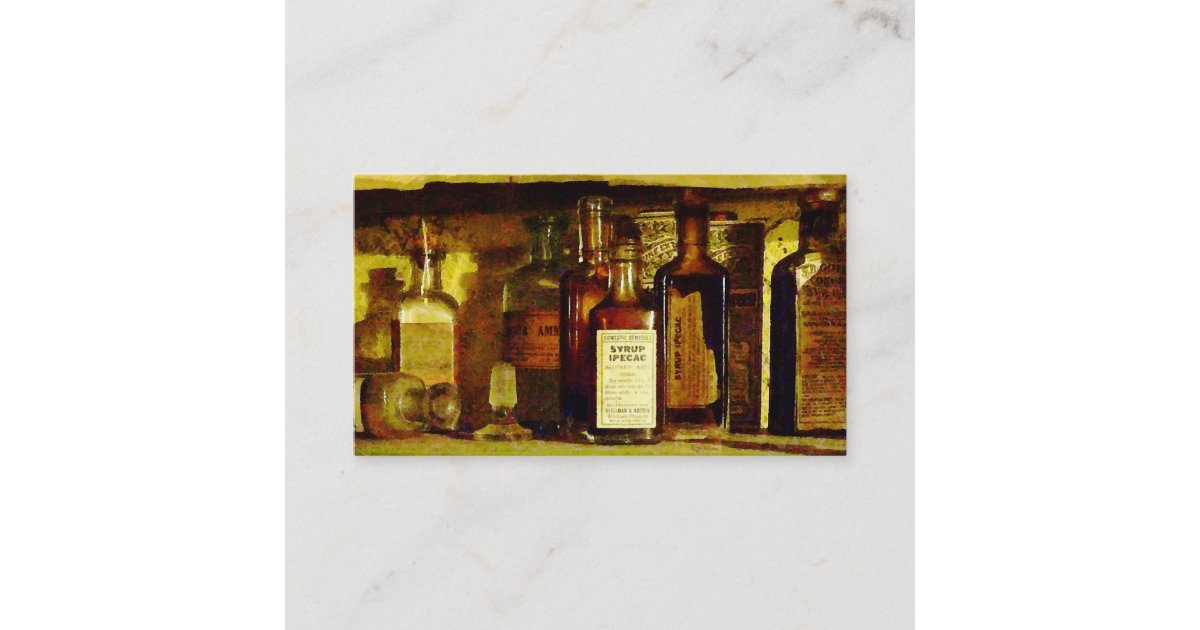 Syrup of Ipecac Business Card | Zazzle