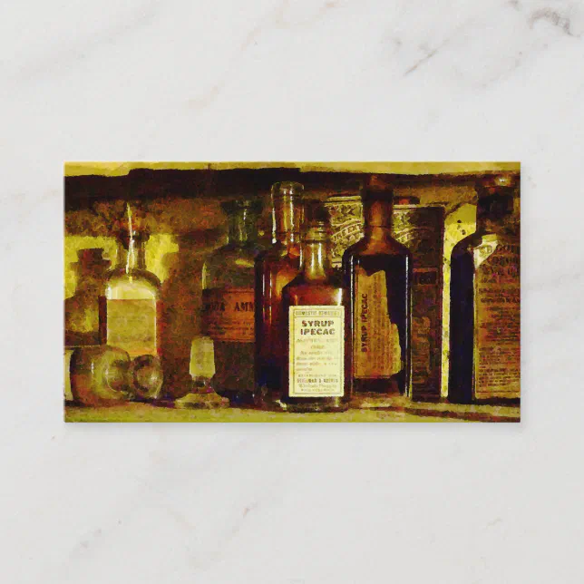 Syrup of Ipecac Business Card | Zazzle