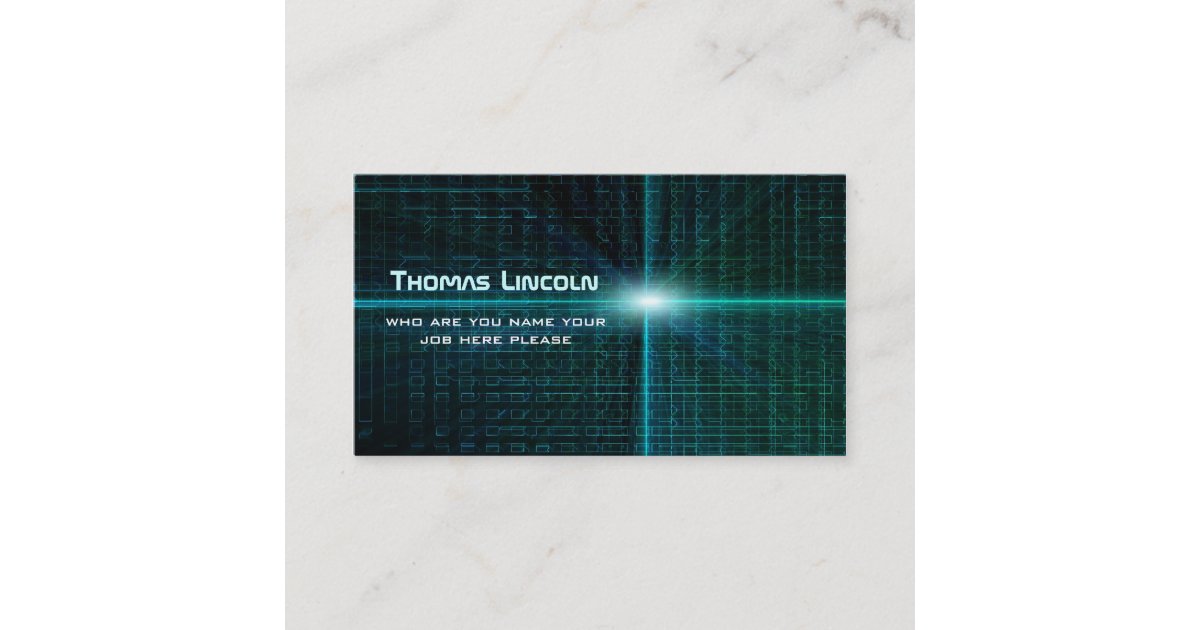system business card | Zazzle