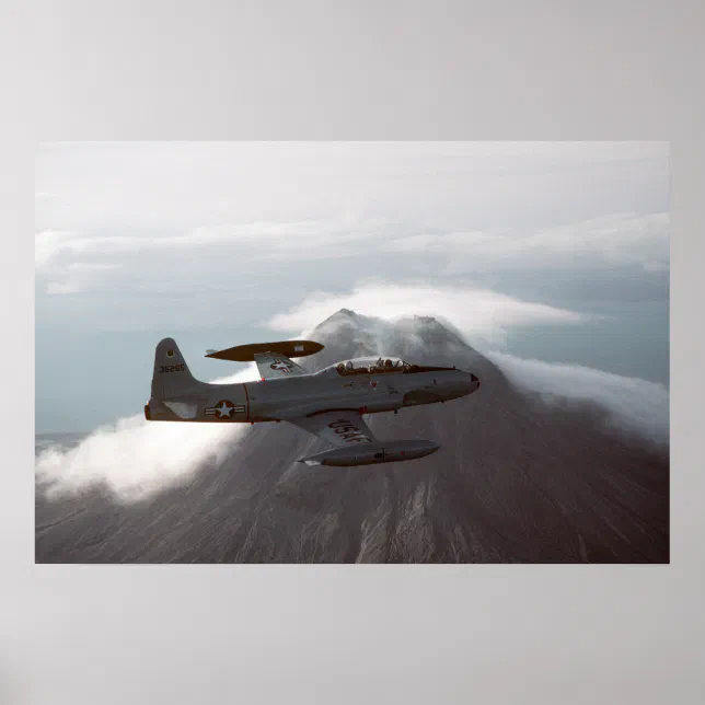 T-33 Shooting Star Poster | Zazzle