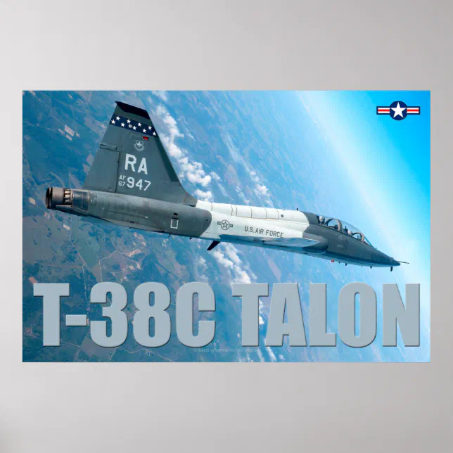 T-38C TALON POSTER | Zazzle