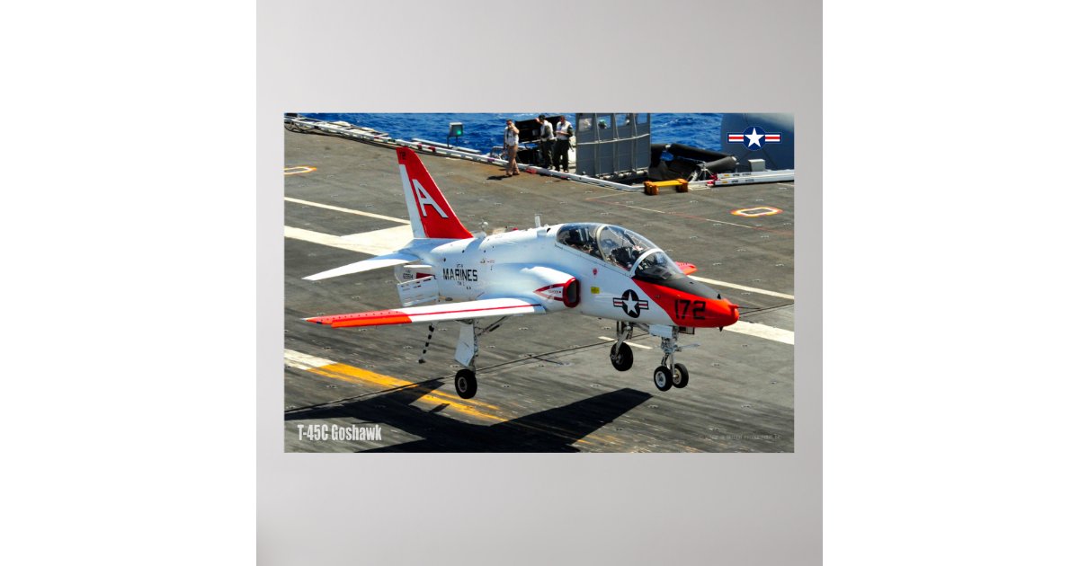 T-45C GOSHAWK POSTER | Zazzle