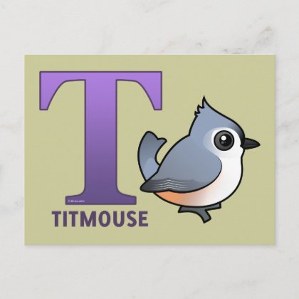 Tufted Titmouse Gift Labels