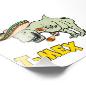 T-Mex T-Rex Mexican Tyrannosaurus Dinosaur Photo Print | Zazzle