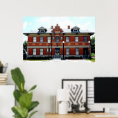 T&P Railroad Station, Baird, Texas Poster | Zazzle