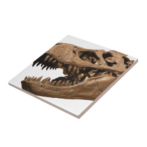 t rex3 ceramic tile | Zazzle