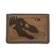 T-Rex Bones Personalized Tri-fold Wallet | Zazzle