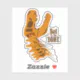 T-Rex Bones Sticker | Zazzle