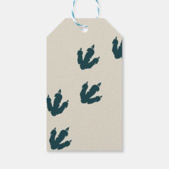 T-Rex Dinosaur Party Favor Gift Tags | Zazzle