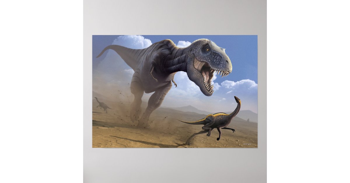 T Rex Poster | Zazzle