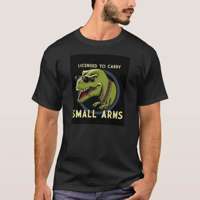 T-Rex Small Arms Tee Shirt | Zazzle