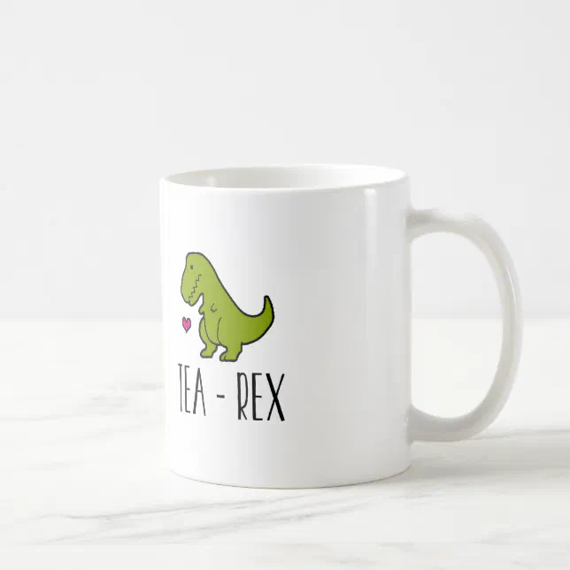T-Rex tea mug | Zazzle