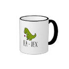 T-Rex tea mug | Zazzle