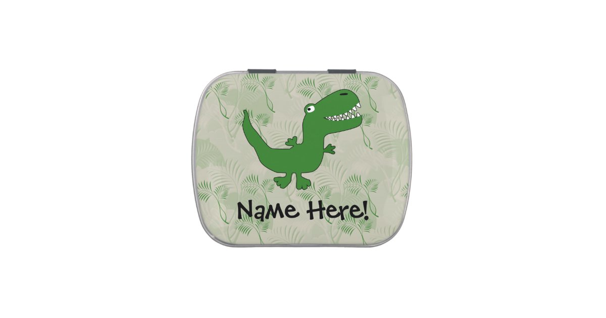 T-Rex Tyrannosaurus Rex Dinosaur Cartoon Kids Boys Jelly Belly Candy ...