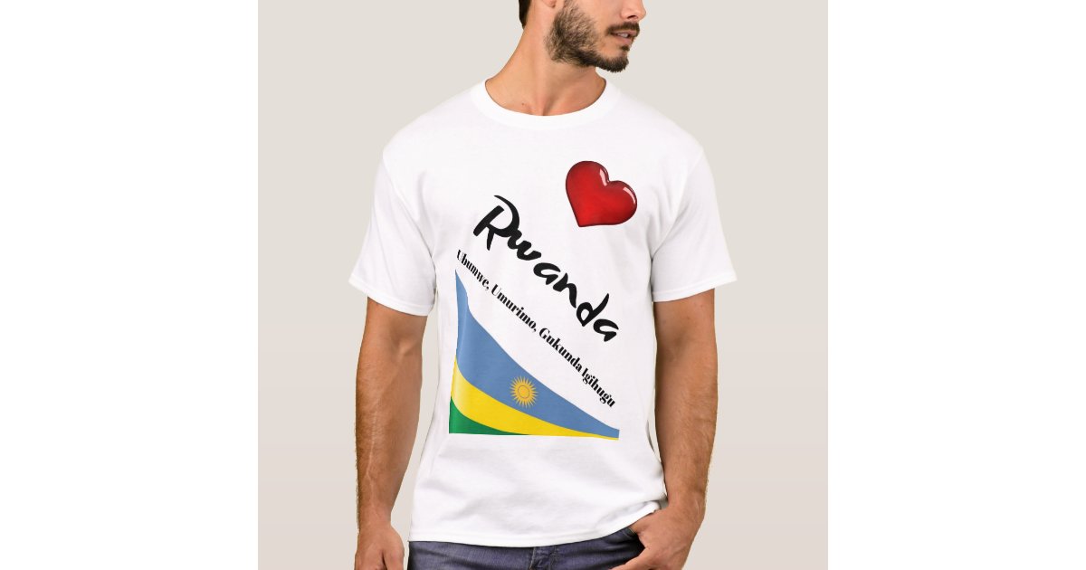 T-shirt _ Rwanda | Zazzle