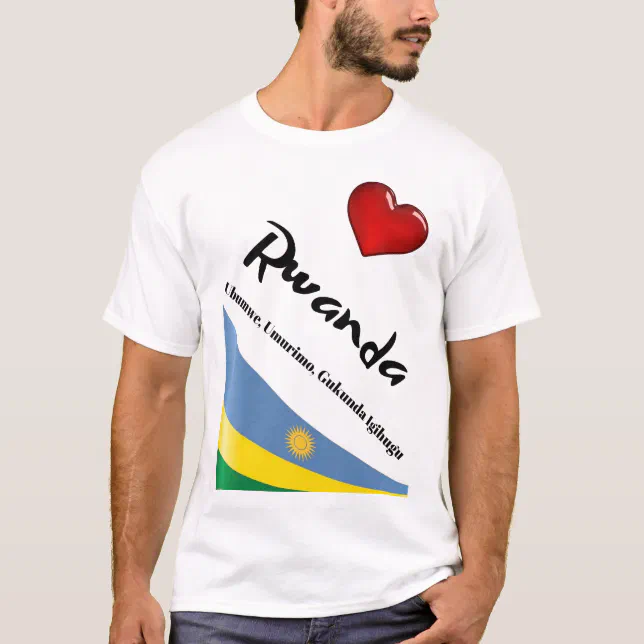 T-shirt _ Rwanda | Zazzle