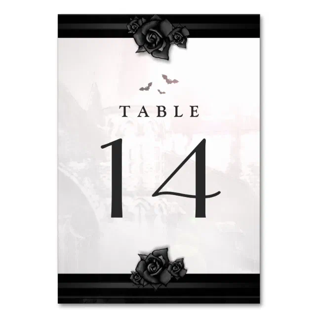 Table Card | Zazzle