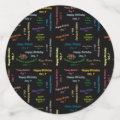Table Confetti October, 7 Birthday | Zazzle