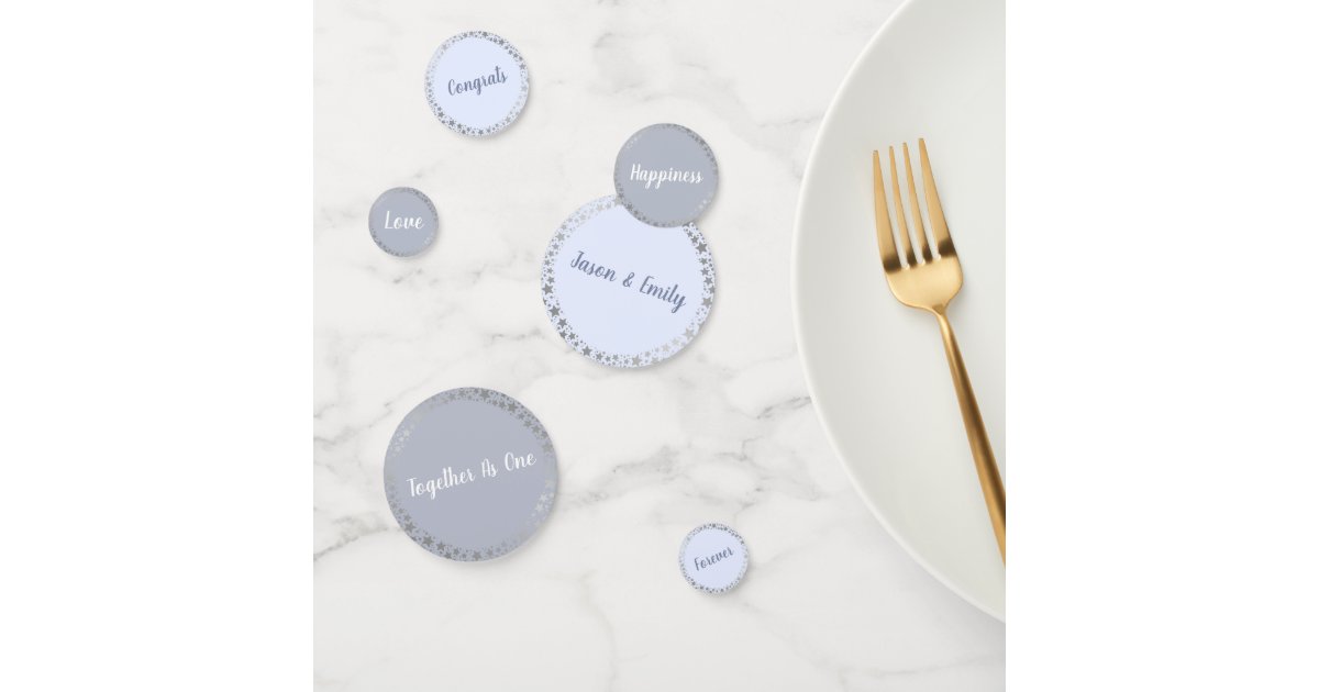 Table Confetti-Wedding Confetti | Zazzle