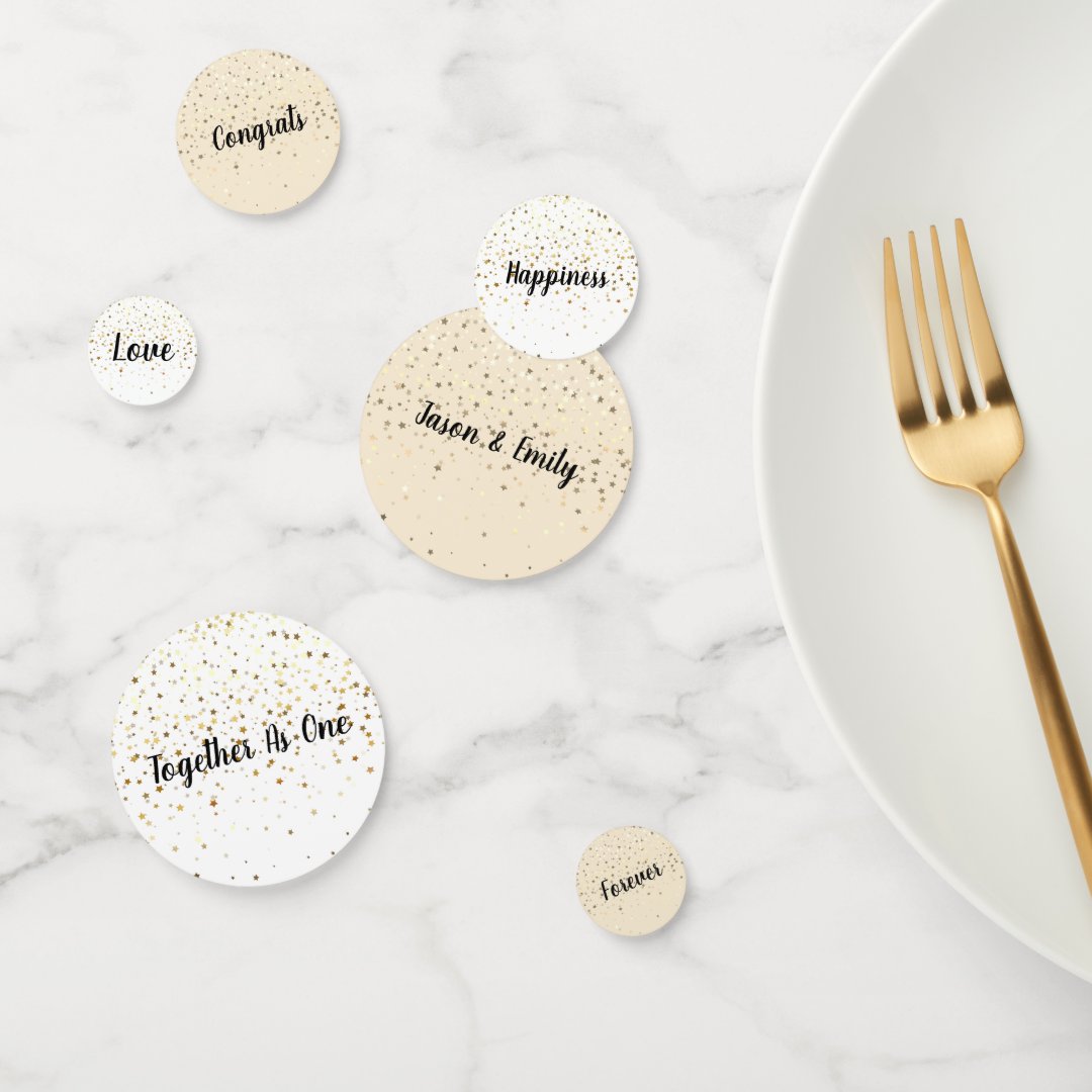 Table Confetti-Wedding Confetti | Zazzle