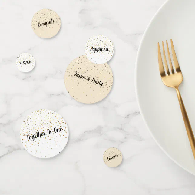 Table Confetti-Wedding Confetti | Zazzle