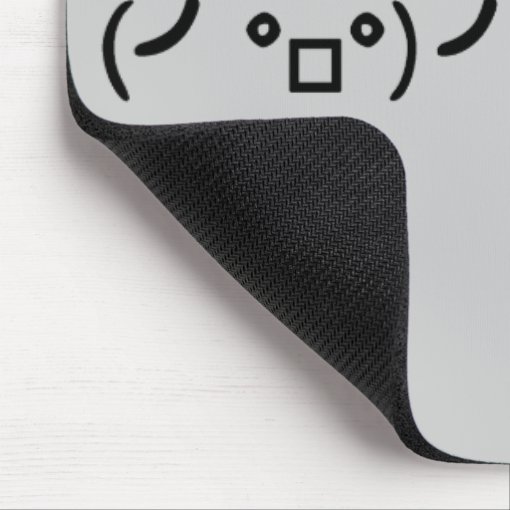 Table Flip Flipping Ascii Emoticon Mouse Pad | Zazzle
