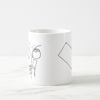 Table Flip Flipping Rage Face Meme Coffee Mug | Zazzle