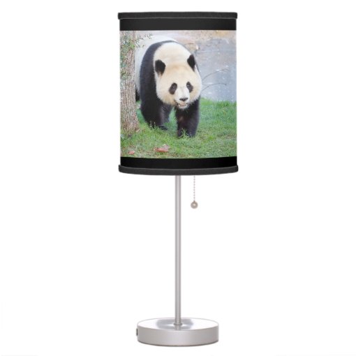 Table Lamp Photo giant panda , animals 0224. | Zazzle
