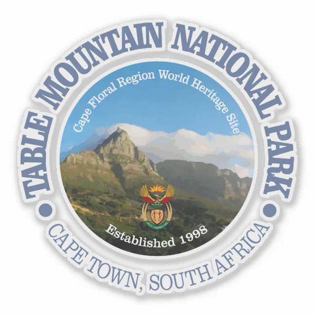 Table Mountain NP Sticker | Zazzle