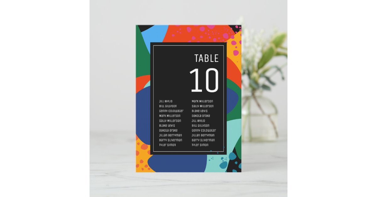 Table Number | Night at the Museum | Zazzle
