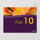 Table Number Postcard | Zazzle