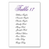 Table Number Template, Editable Table Number | Zazzle
