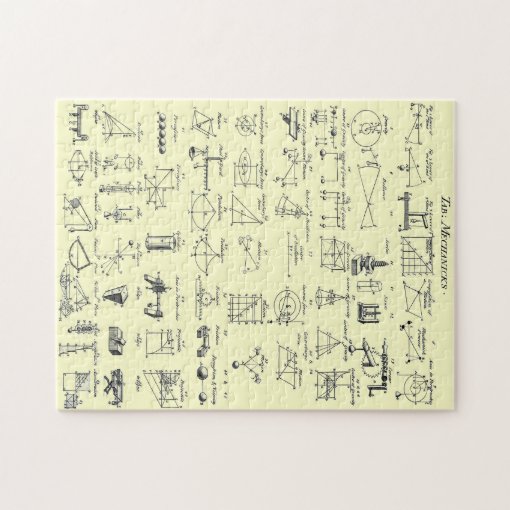 Table of Mechanicks ~ "Yeah, Right ~ Now I Get It" Jigsaw Puzzle | Zazzle