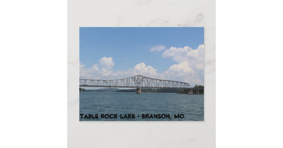 Table Rock Lake Bridge Postcard | Zazzle