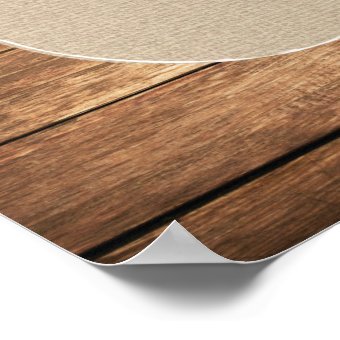 Table Wedding Seating White Floral 8 Seating Poster | Zazzle