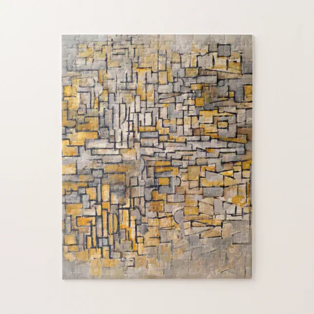 Tableau No. 2 Composition No VII Piet Mondrian Jigsaw Puzzle | Zazzle