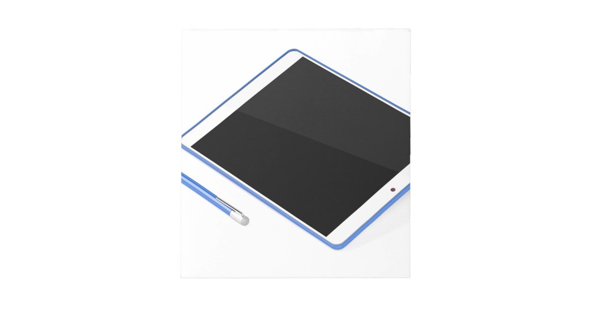 Tablet on stand and digital pen notepad | Zazzle