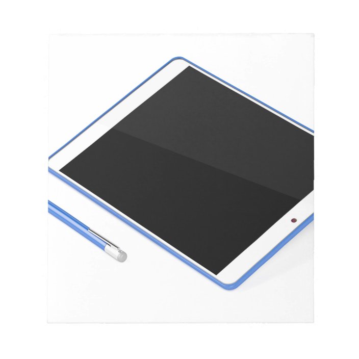 Tablet on stand and digital pen notepad | Zazzle.com