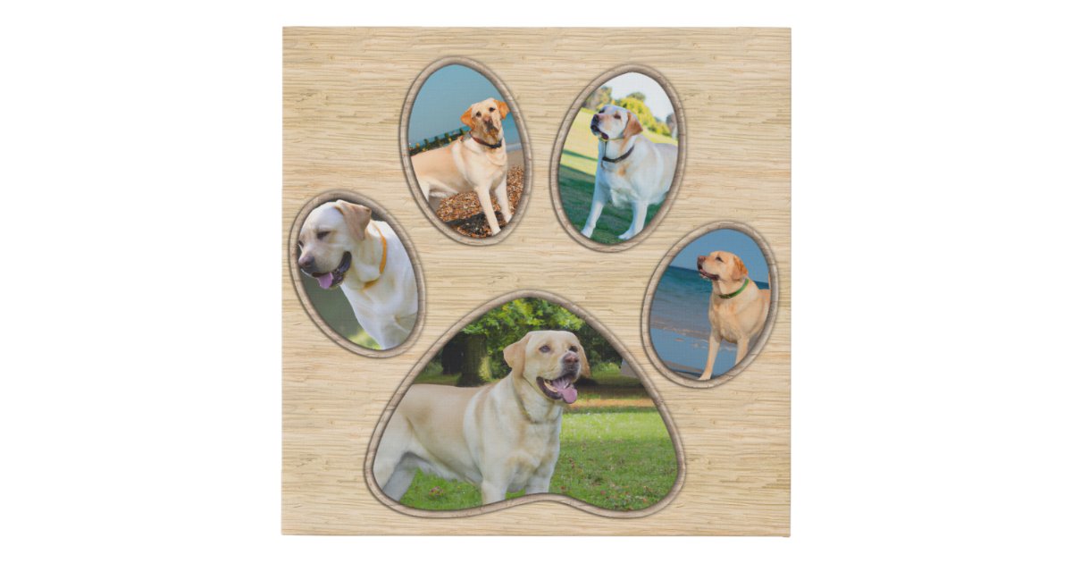 Tabletop Plaque with Easel Faux Canvas Print | Zazzle