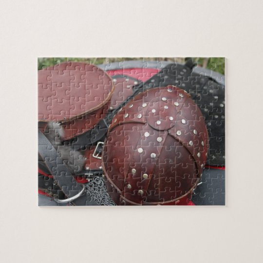 Tabletop RPG | Fantasy LARP Leather Armor Jigsaw Puzzle | Zazzle.com