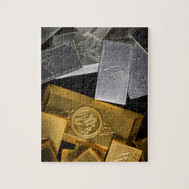 Tabletop RPG | PNP Role Player LARP Fantasy Coins Jigsaw Puzzle | Zazzle