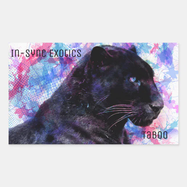 Taboo Rectangular Sticker | Zazzle